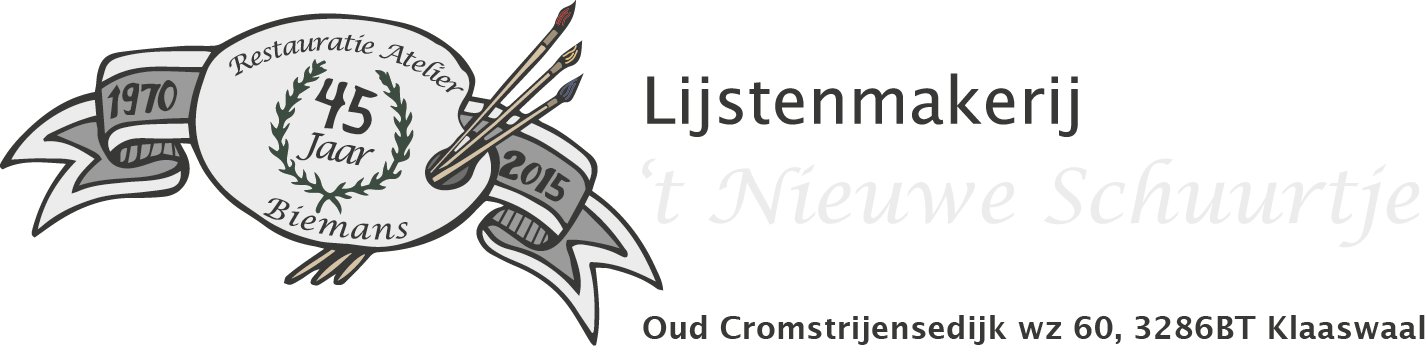 Inlijsten kleding - Lijstenmakerij 't nieuwe schuurtje